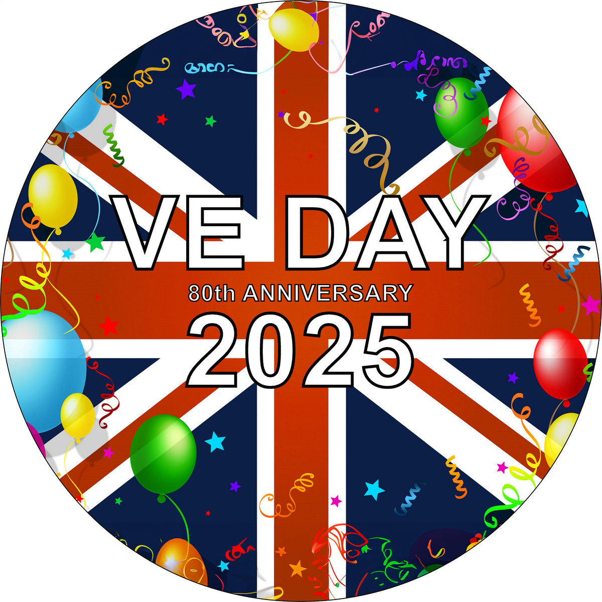 Celebrate 80 Years of Victory: VE Day 80th Anniversary Premium 7.5 ...