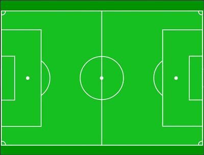 FOOTBALL PITCH PREMIUM A4 EDIBLE ICING CAKE TOPPER DECORATION D3 ...