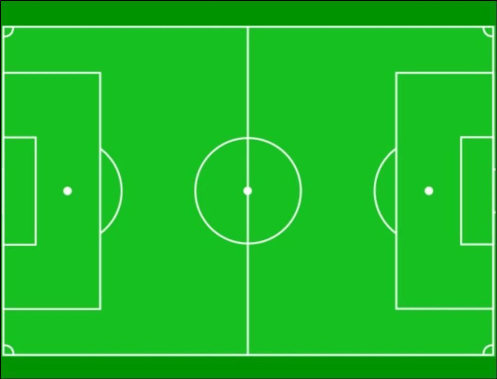 Football Pitch PREMIUM A4 RICE WAFER PAPER CAKE TOPPER DECORATION D1 ...